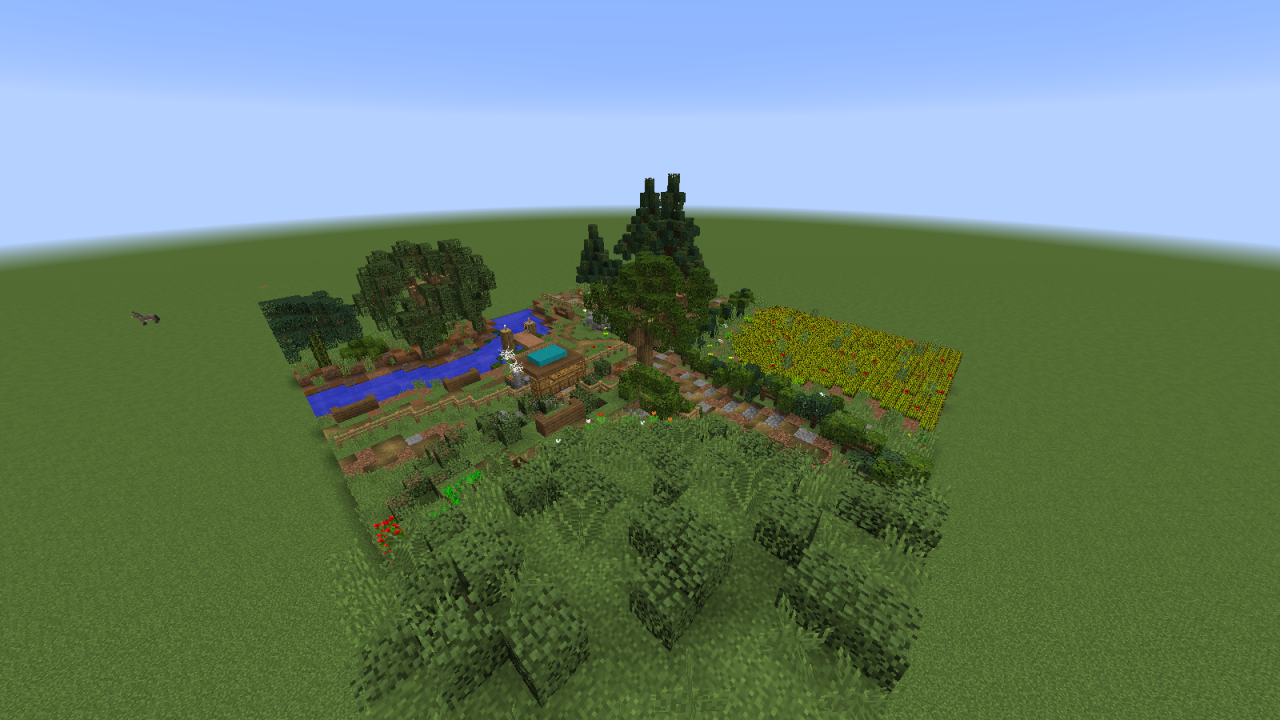 Hobbit Crossroads Showcase Minecraft Map