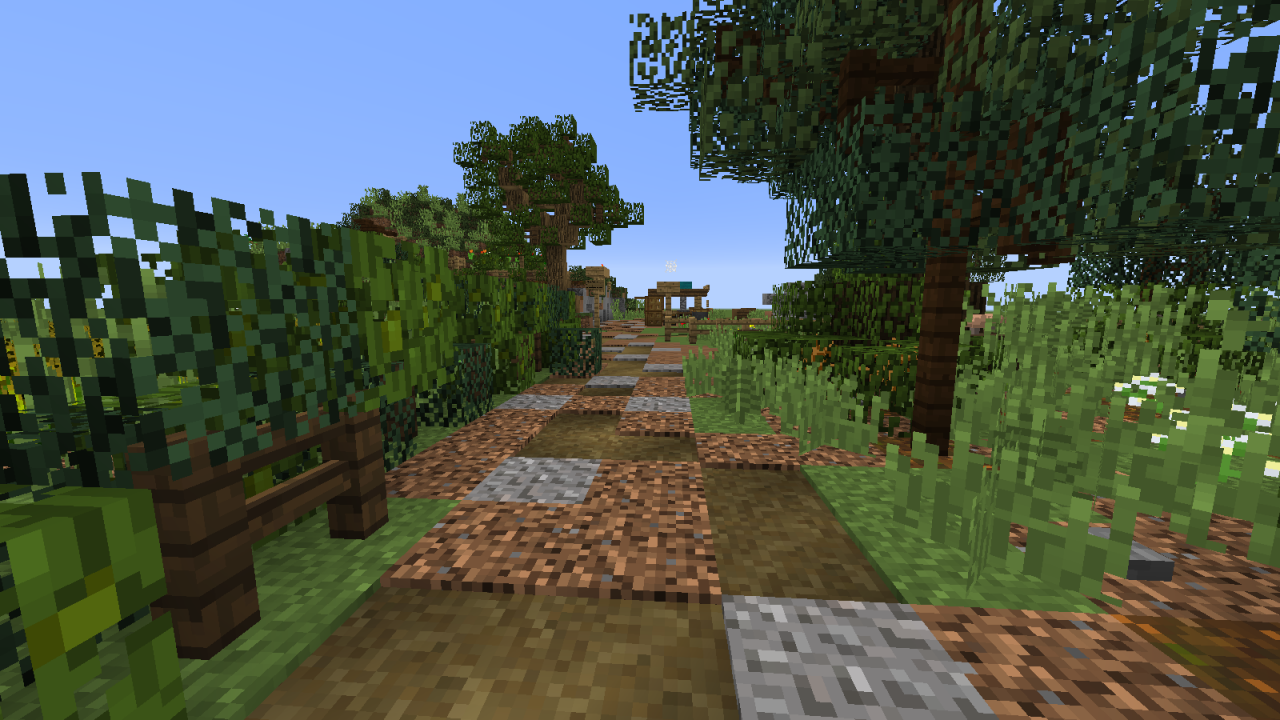 Hobbit Crossroads Showcase Minecraft Map