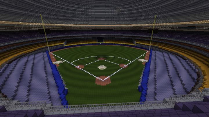 Baseball/Football Stadium Minecraft Map