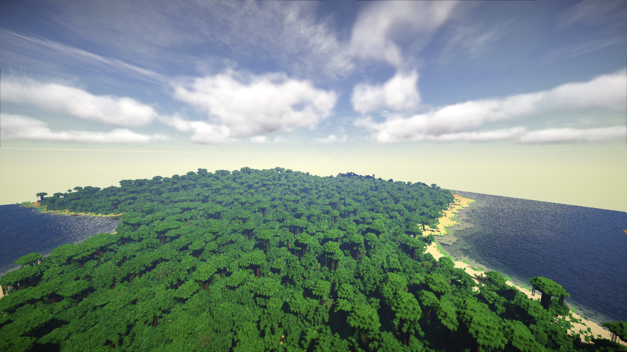 "Craziest Island" By ClemsDX - WorldPainter (3000 x 3000) Minecraft Map