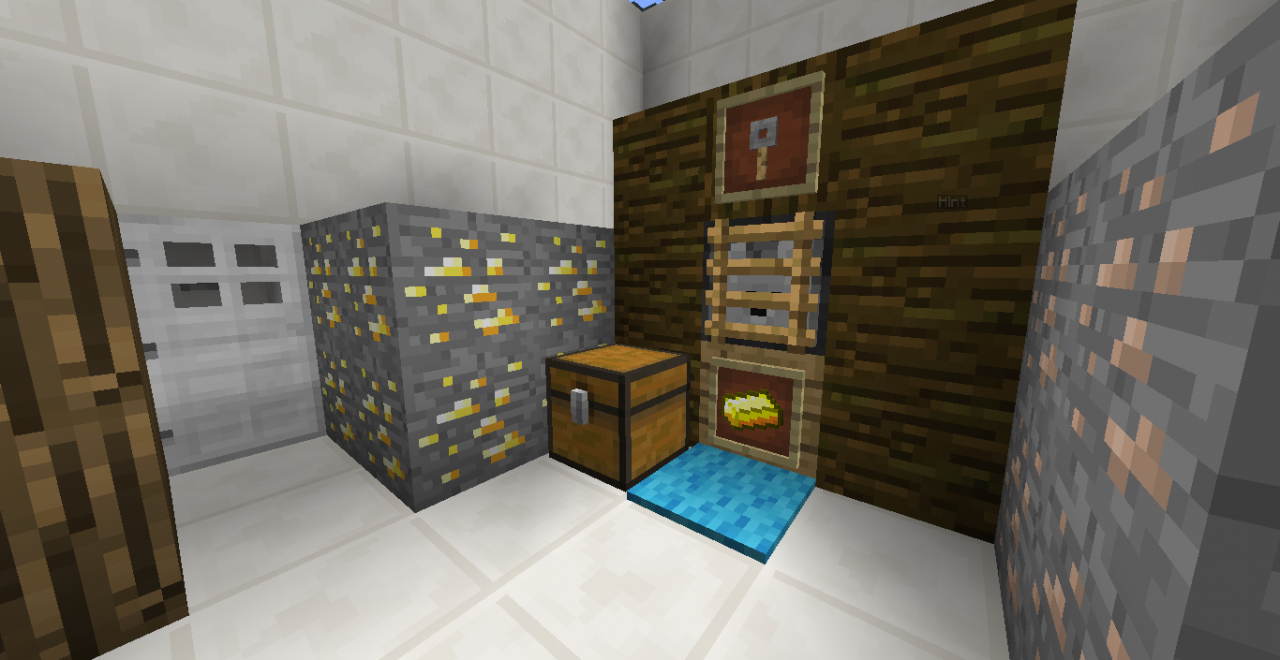 Find the Button Minecraft Map