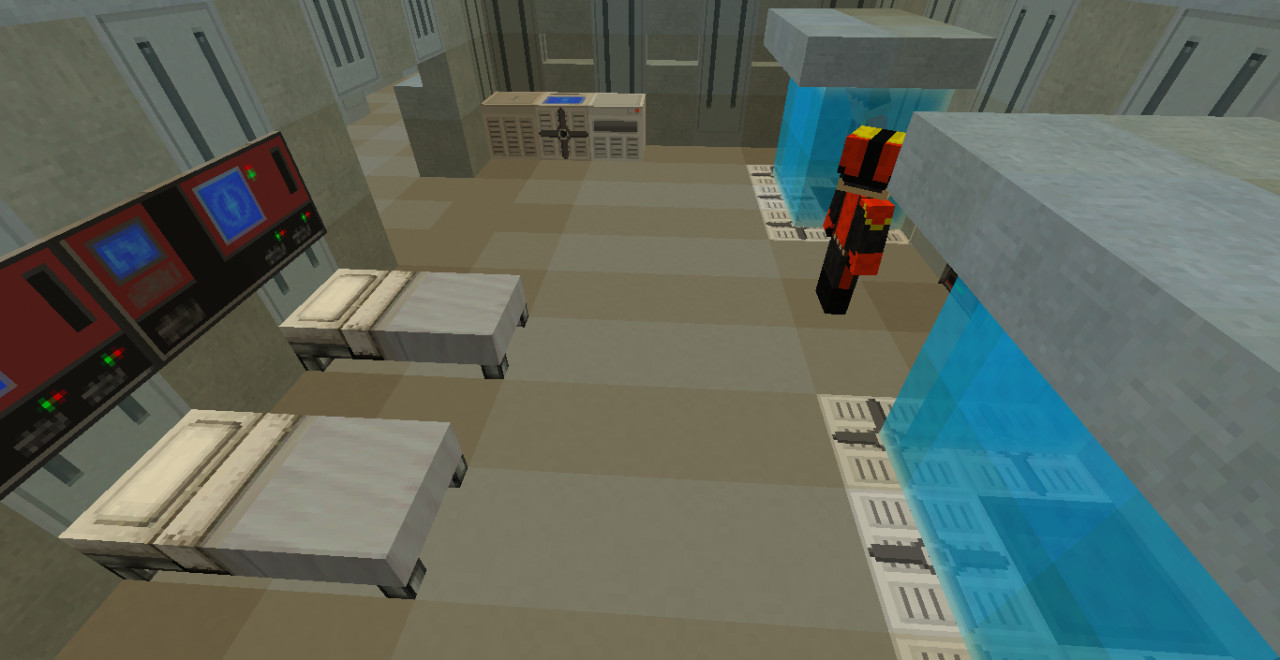 Star Wars kotor Republic Outpost Minecraft Map