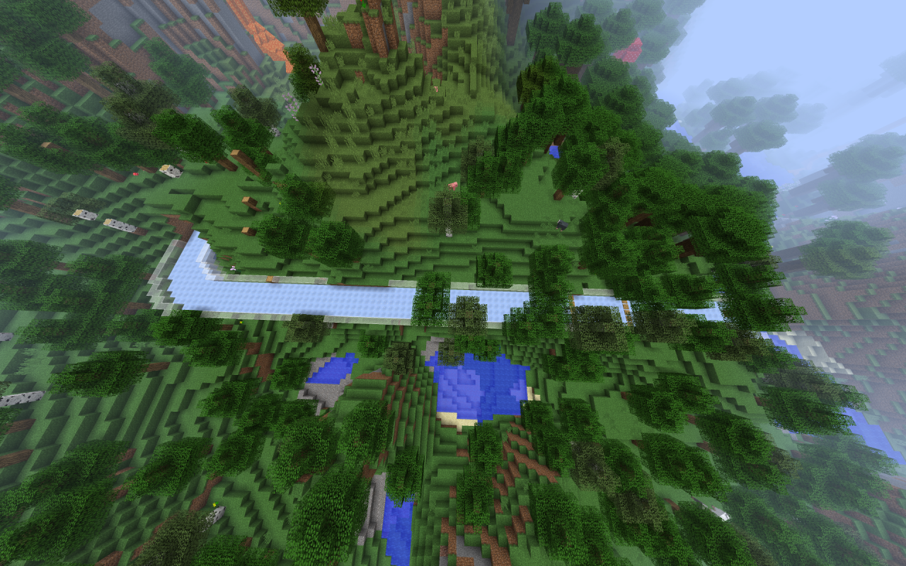 The Race! Minecraft Map