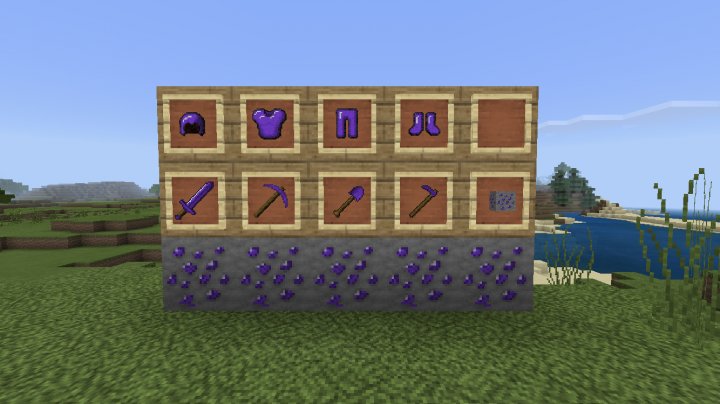 Purple Diamonds Minecraft Map