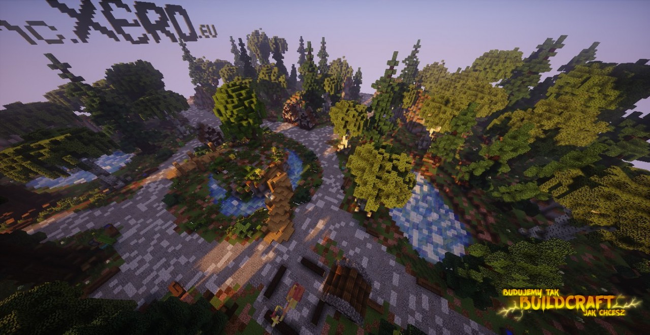 BUILDCRAFT | AUTUMN SPAWN by Szki3lko Minecraft Map