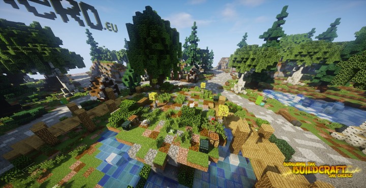 BUILDCRAFT | AUTUMN SPAWN by Szki3lko Minecraft Map