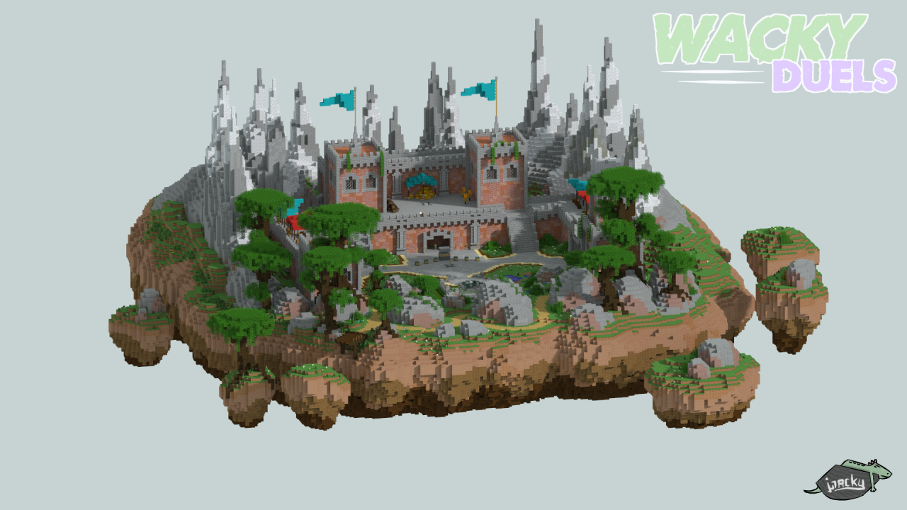 Wacky duels [1.12] Minecraft Map