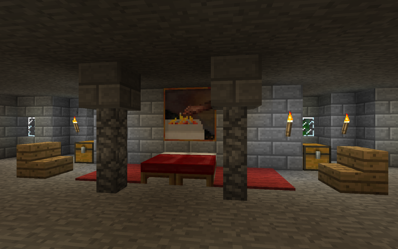 Port Town and Castle Minecraft Map