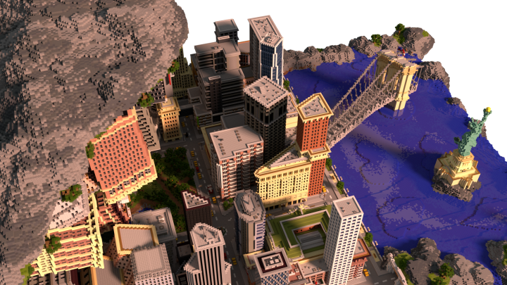 Cup Of Architects 3rd place | All three projects Minecraft Map