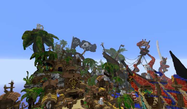 A Captains Disgrace | Pirate Spawn Minecraft Map