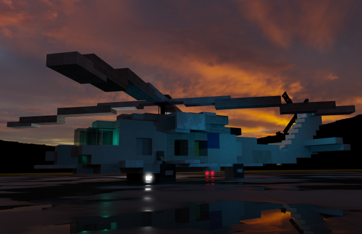Sikorsky HH-60H Rescuehawk Minecraft Map