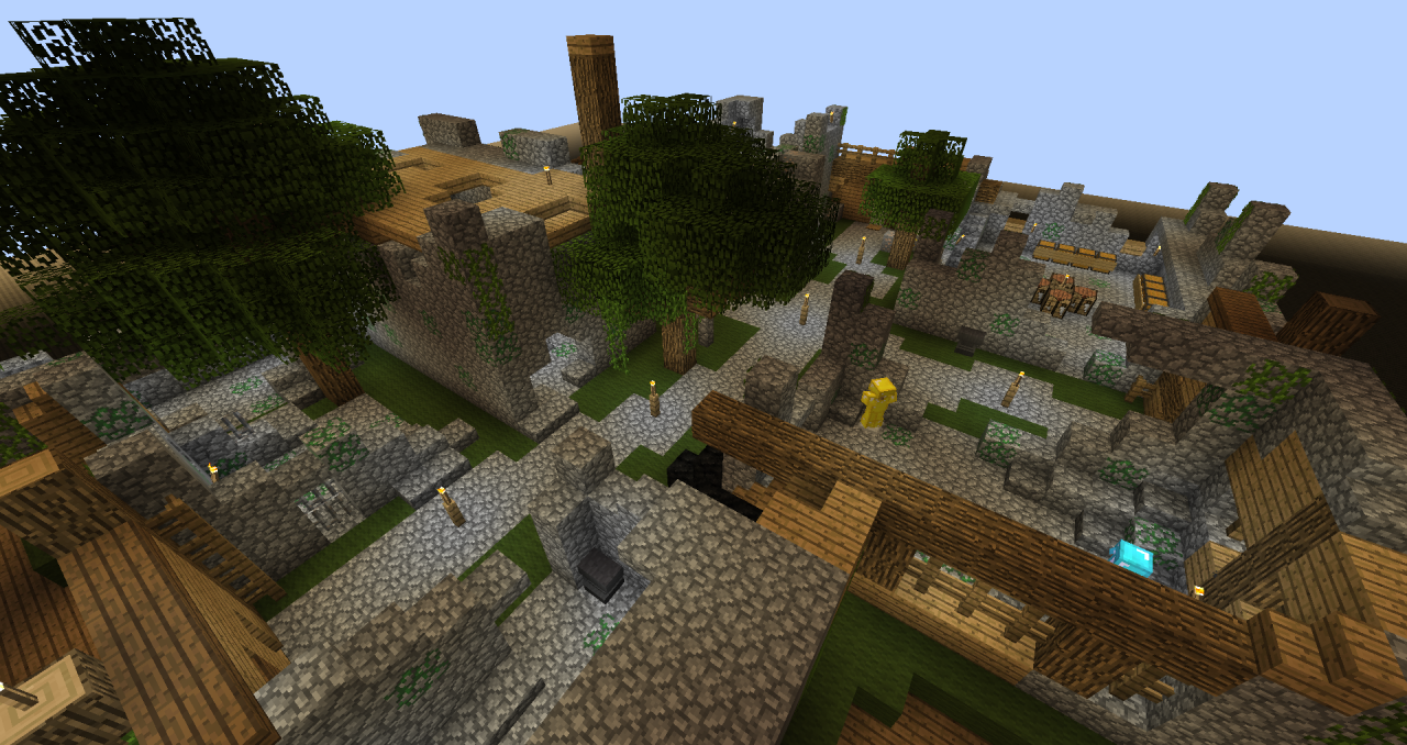 Re-Inhabited Ruins Minecraft Map