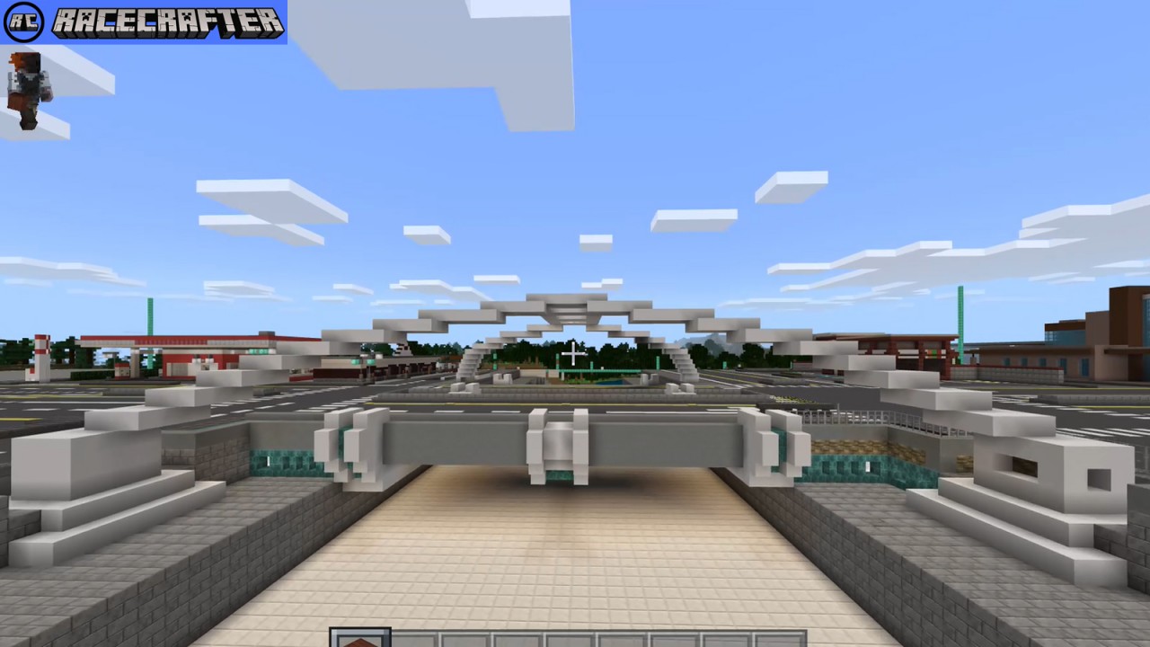 Modern Arch Bridge Minecraft Map