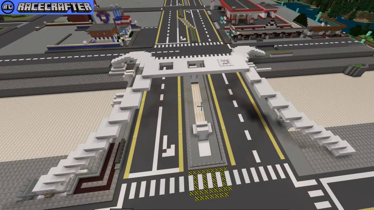 Modern Arch Bridge Minecraft Map