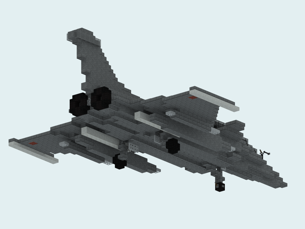 European built jet fighters Minecraft Map