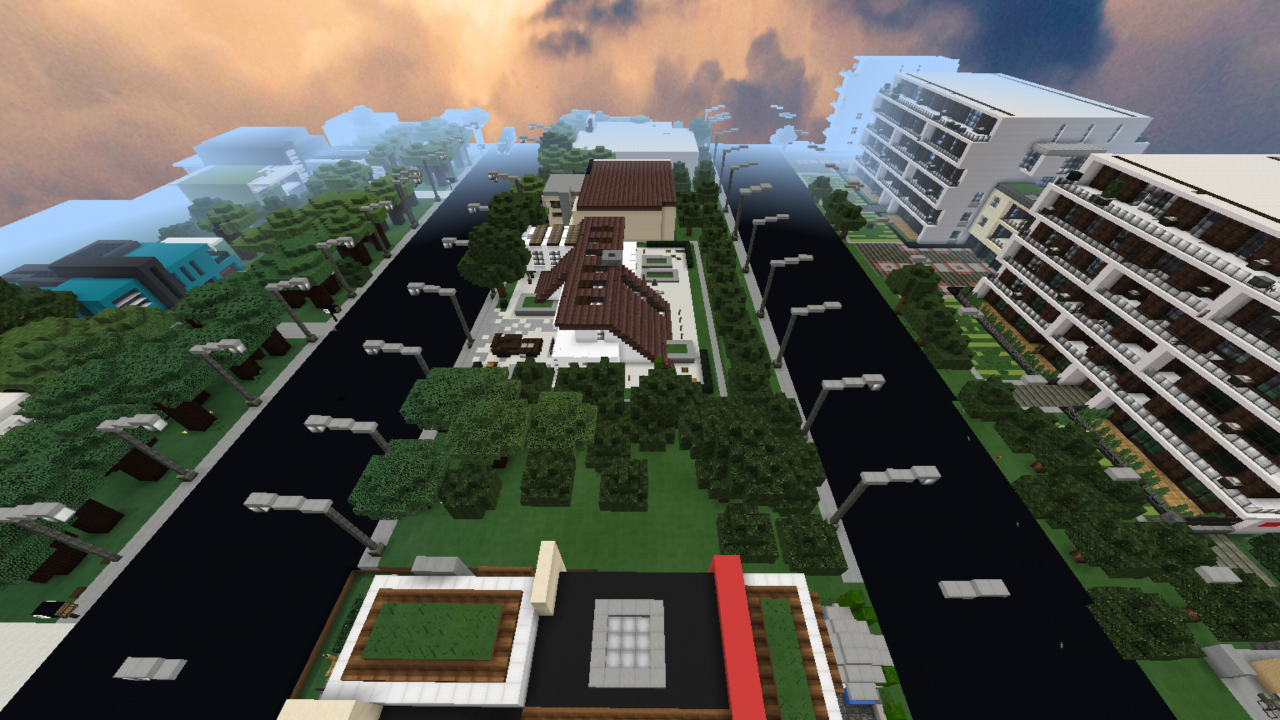 MODERN CITY Minecraft Map