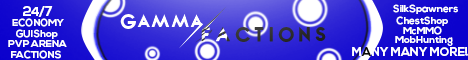 Gamma Network Factions Minecraft Server