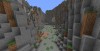 Huge Survival Mountain Range with Cliffs and Hidden Valley Minecraft Map