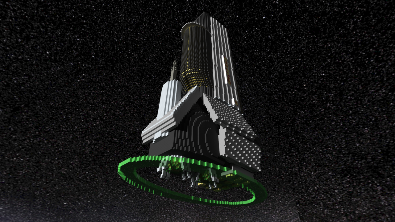 space skycraper desu ne Minecraft Map