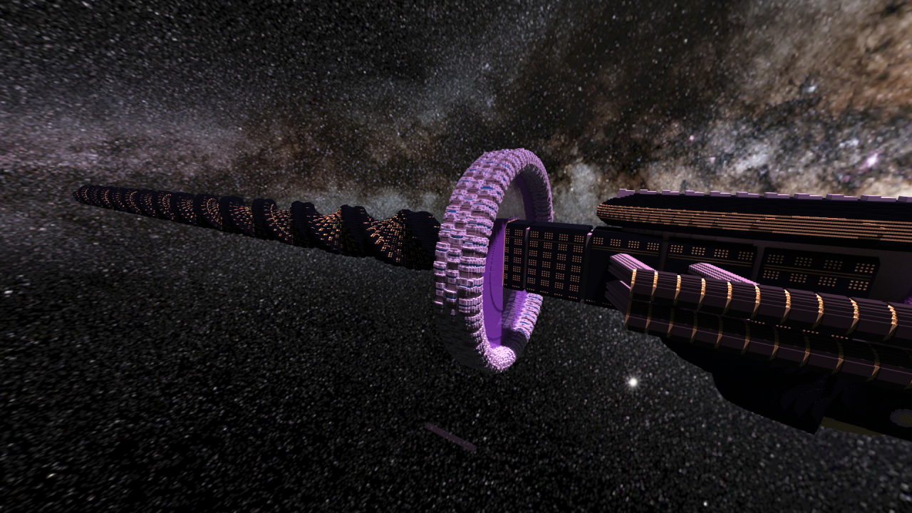 interstellar ark starship Minecraft Map