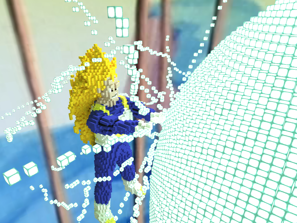 Vegeta SSJ3 Minecraft Map