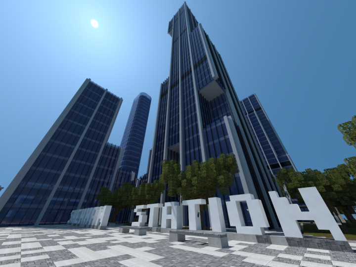 Shenwan Station Towers Plot, Shenzhen GD Minecraft Map