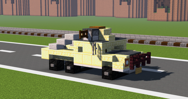 Mercedes G 6x6 ARMED Minecraft Map