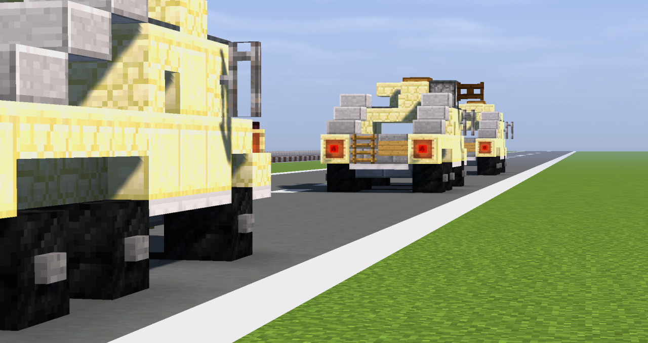 Mercedes G 6x6 ARMED Minecraft Map