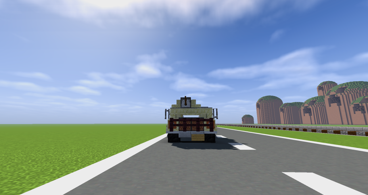 Mercedes G 6x6 ARMED Minecraft Map