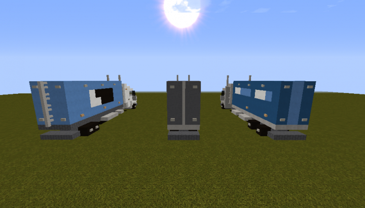 Transport Truck | Medium WWNR cargo vehicle | Minecraft Map