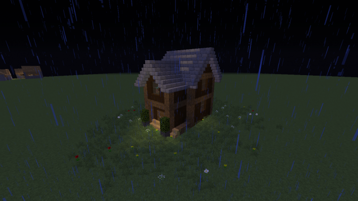 Modern House And A Normal House Minecraft Map