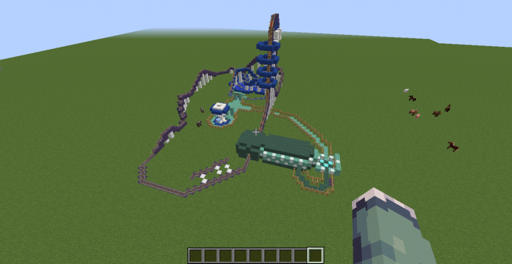 RIPTIDE sealife florida xcar coaster Minecraft Map