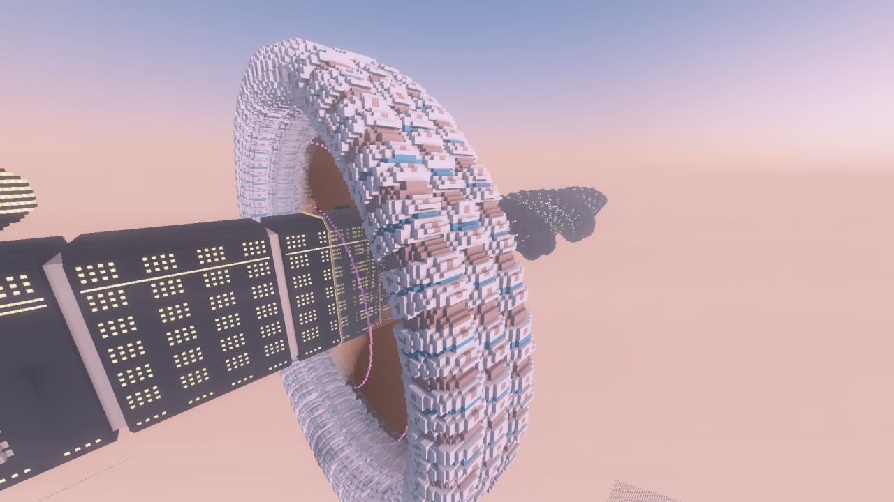 interstellar ark starship Minecraft Map