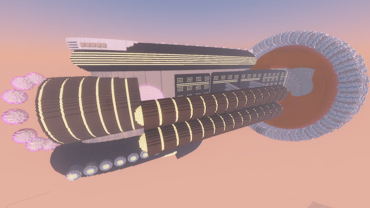 interstellar ark starship Minecraft Map