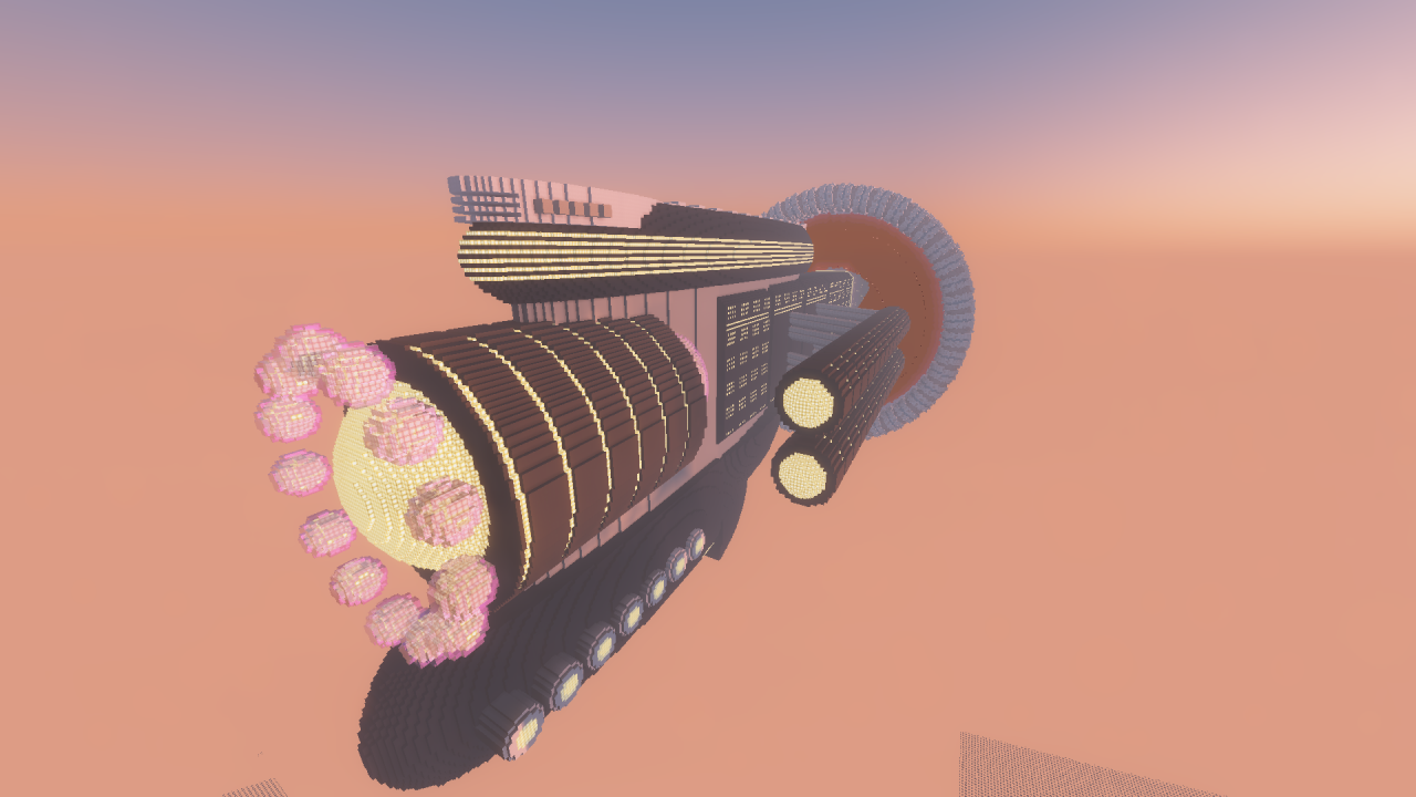 interstellar ark starship Minecraft Map