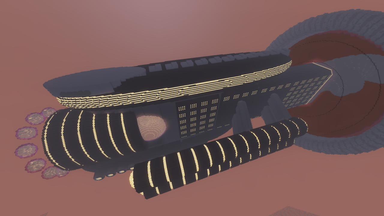 interstellar ark starship Minecraft Map