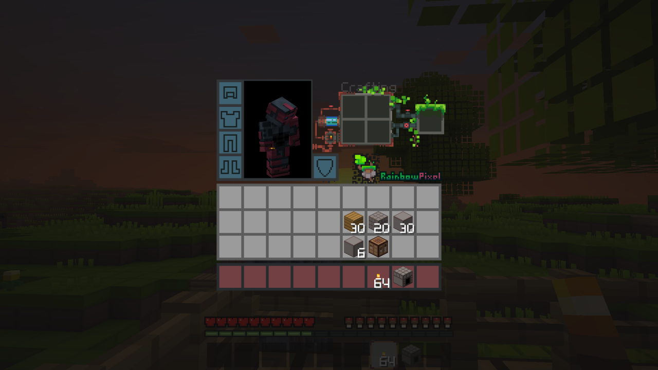 Rainbow Pixel Minecraft Texture Pack