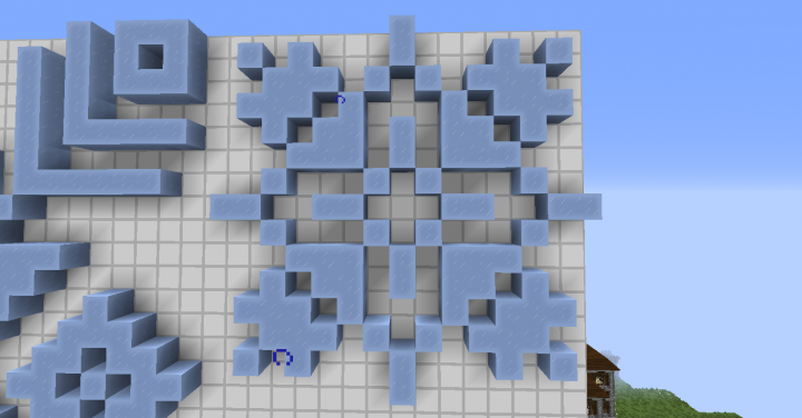Set of 8 Snowflakes Minecraft Map