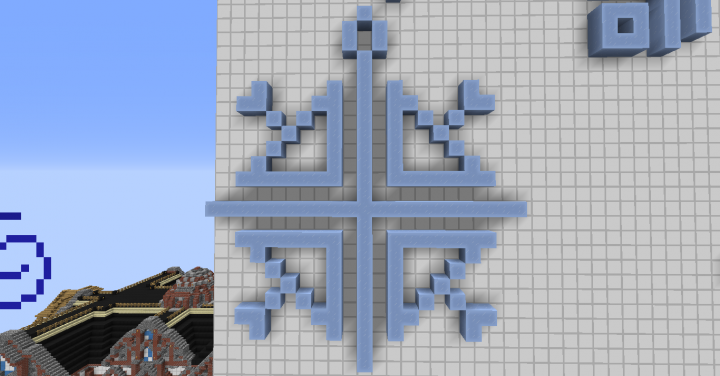Set of 8 Snowflakes Minecraft Map