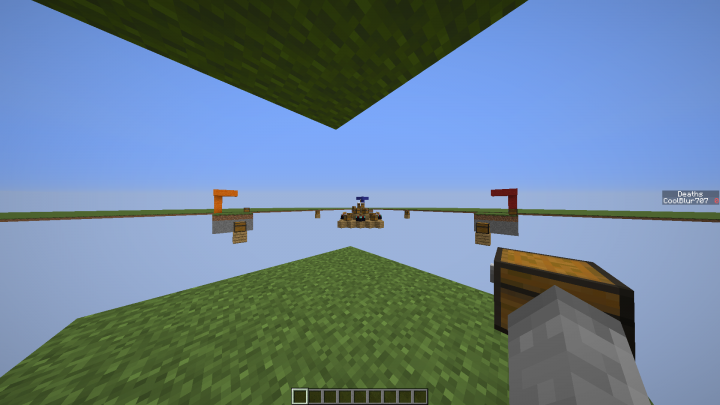 4-Player PVP skyblock Island! Minecraft Map