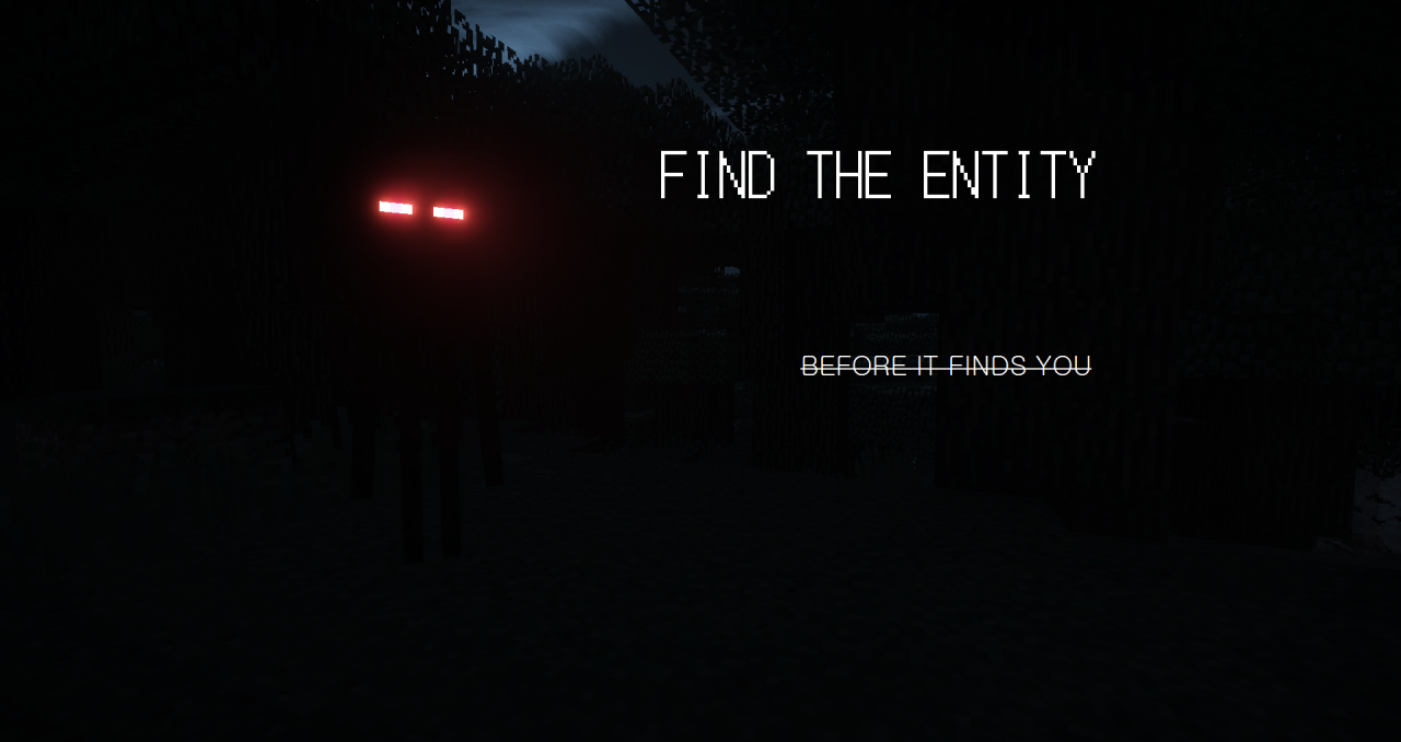 Find the Entity Minecraft Map