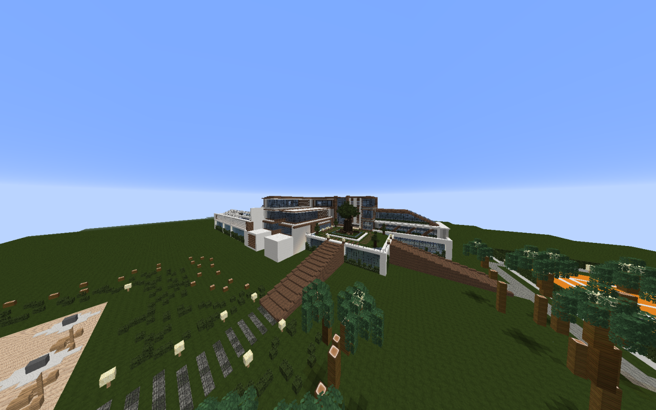 MODERN MANSION Minecraft Map