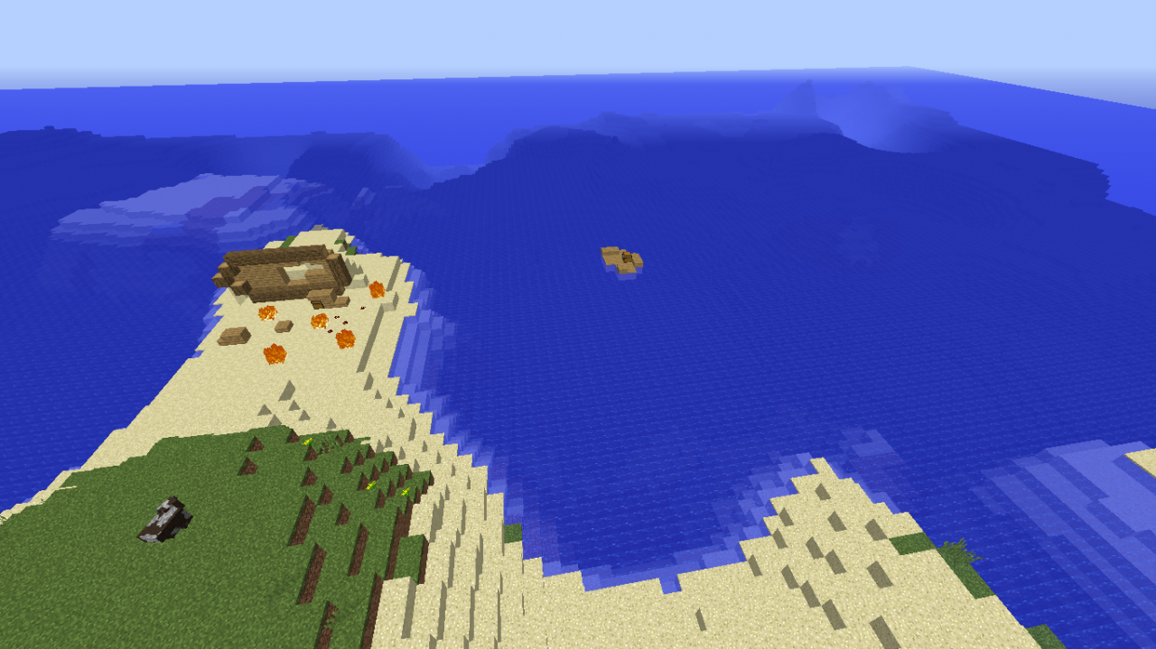 The Secret Cursed Island Minecraft Map