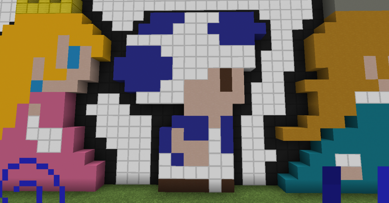 Super Mario Characters (Set of 5) Minecraft Map