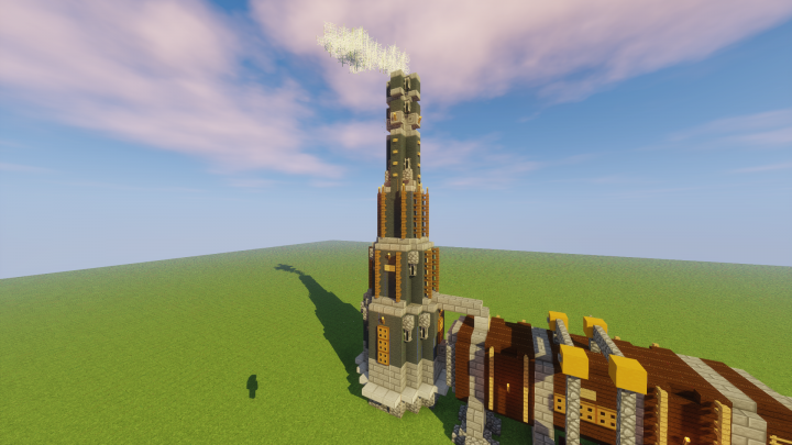 Steampunk Steam Boiler Minecraft Map
