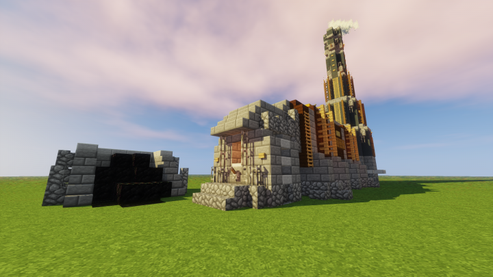 Steampunk Steam Boiler Minecraft Map