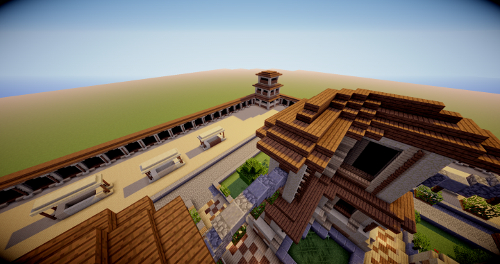 China City (Spawn, lobby or hub) By PentagonalMC Team Minecraft Map