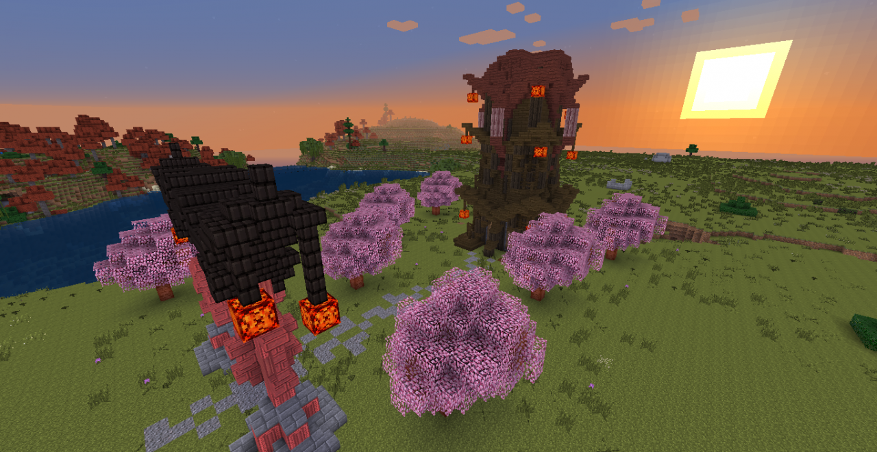 Shinto Monastary | A NLBT Build Minecraft Map