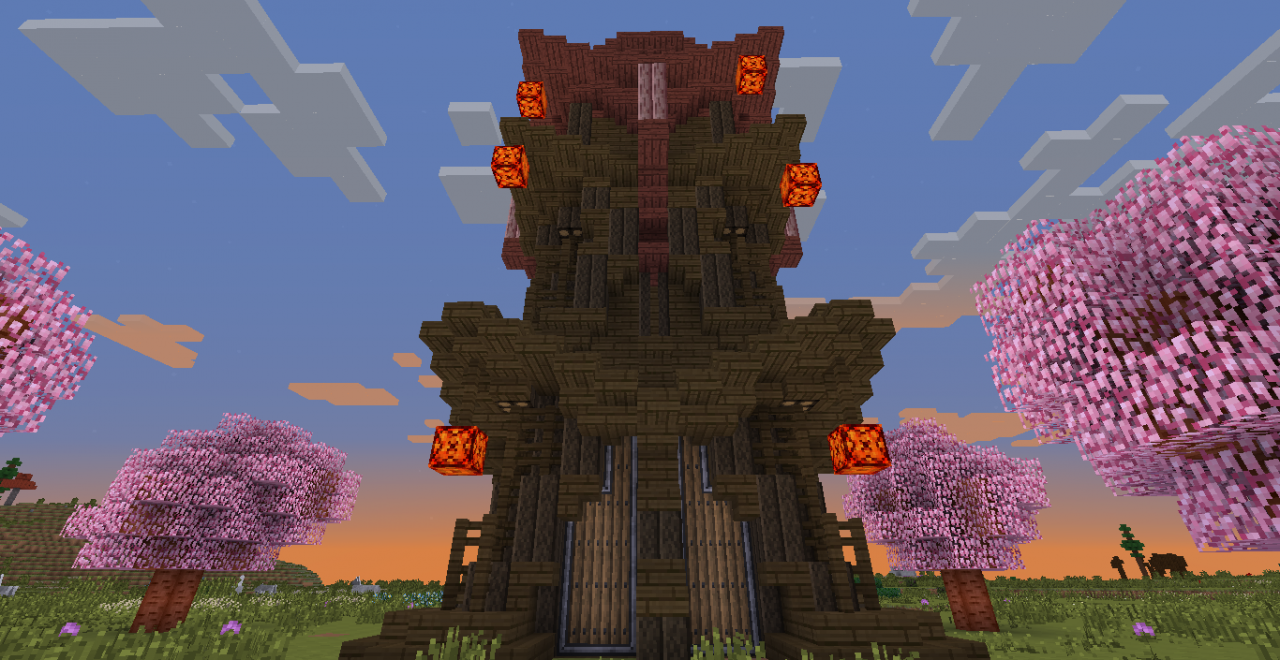 Shinto Monastary | A NLBT Build Minecraft Map