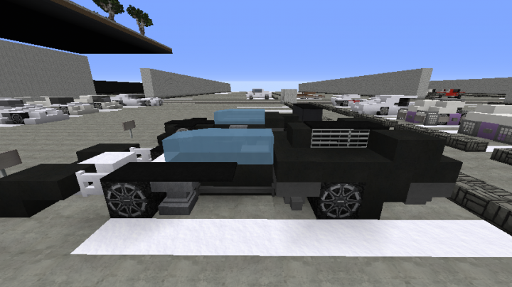 Cars! Cars! Cars! Exotic cars Minecraft Map